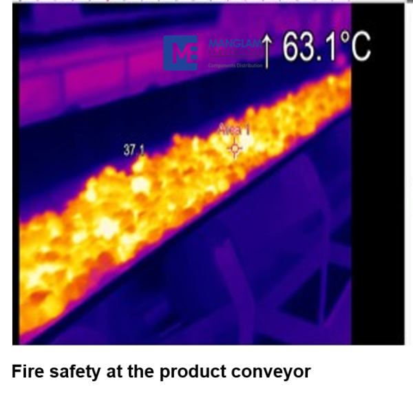 Temperature measurement of the coke for fire safety in the coke wharf ...