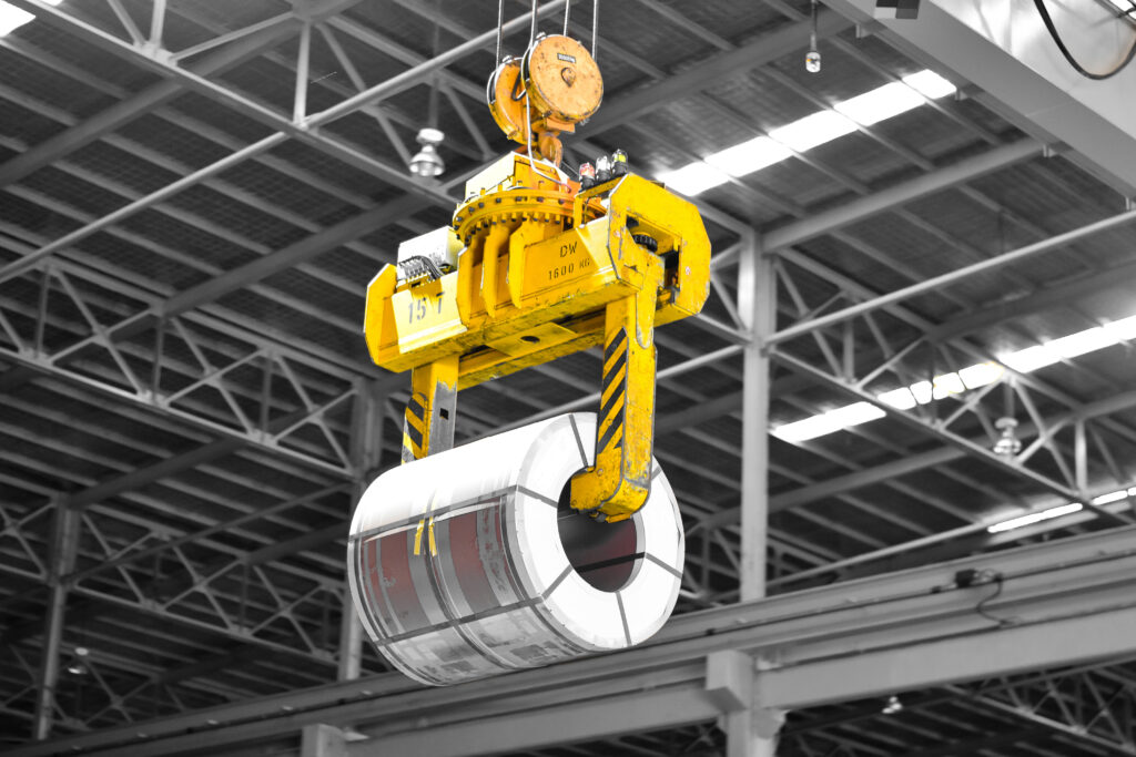 Automation Crane Coil Grab / Coil Tong - Mangalam Electricals